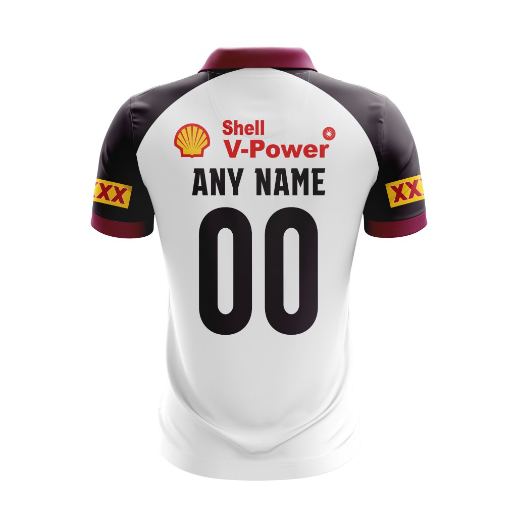 QLD Maroons State Of Origin Personalized 2024 Training Design Polo ...
